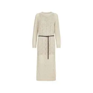 Brunello Cucinelli Neutrals Dresses Day Dresses - Cream