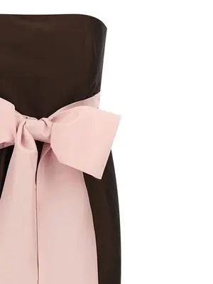 Bernadette Lina Taffeta Maxi Dress