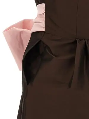 Bernadette Lina Taffeta Maxi Dress