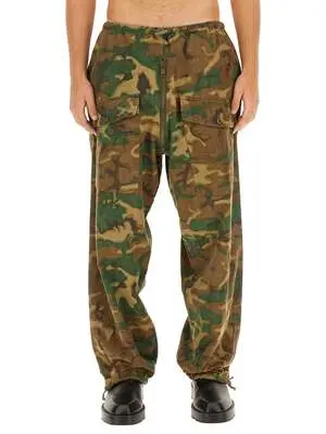 Givenchy Camouflage Pants - Green
