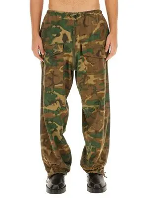 Givenchy Camouflage Pants - Green
