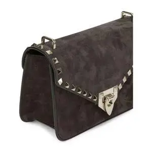 Valentino Garavani Rockstud Crossbody Bag - Brown