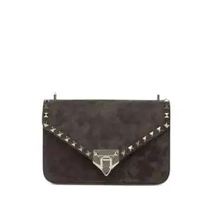 Valentino Garavani Rockstud Crossbody Bag - Brown