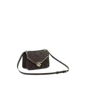 Valentino Garavani Rockstud Crossbody Bag - Brown
