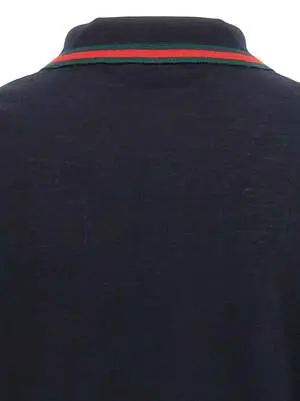 Gucci Web Ribbon Polo Shirt
