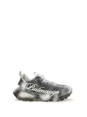 Balenciaga Track Stencil Sneakers - Gray