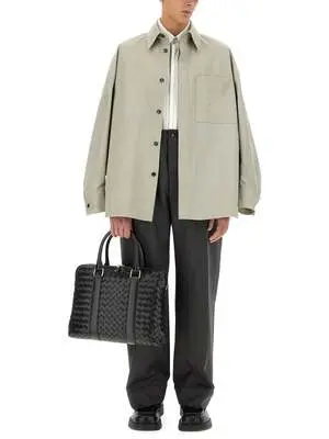 Bottega Veneta Cotton Twill Over Shirt