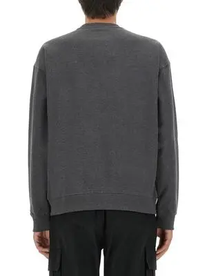 Versace Cotton Sweatshirt - Gray
