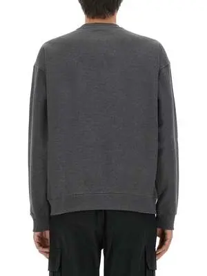 Versace Cotton Sweatshirt - Gray