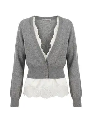 ERMANO SCERVINO Ermanno Scervino Cashmere Cardigan - Multicolor
