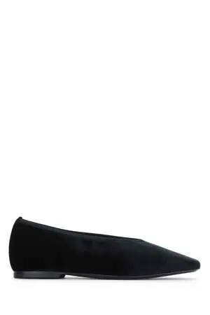 TOTEME Minimalist Velvet Ballerinas - Multicolor