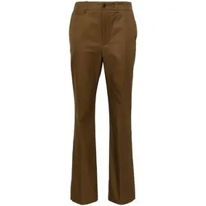 Saint Laurent Trousers Straight Trousers - Brown