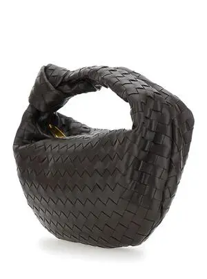 Bottega Veneta Jodie Small Leather Shoulder Bag - Brown