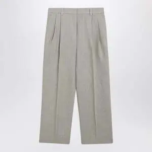 TOTEME TOTÊME High-Waisted Linen Shorts Cream