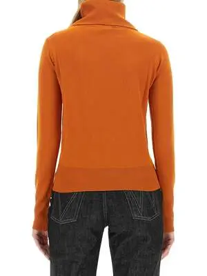 VIVIENNE WESTWOOD Giulia Turtleneck Jersey - Orange