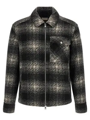 Moncler Zip Overshirt - Gray
