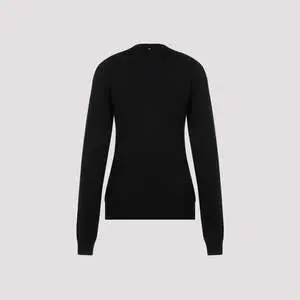 Sportmax Virgin Wool Cutout Pullover - Black