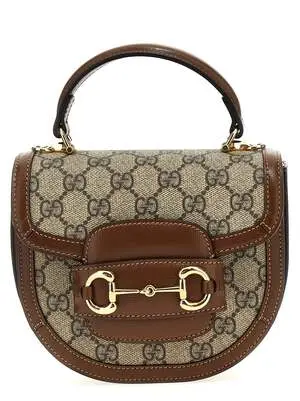 Gucci Horsebit 1955' Handbag - Brown