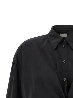 LEMAIRE Straight Collar Twisted' Shirt - Black