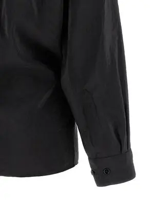 LEMAIRE Straight Collar Twisted' Shirt - Black