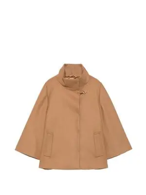 FAY Wool And Cashmere Cape - Multicolor