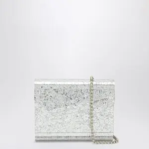 JIMMY CHOO Champagne-coloured Candy Clutch
