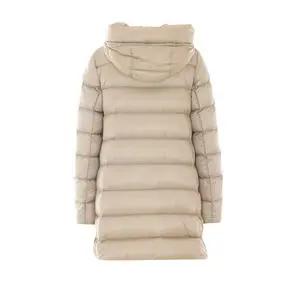 Moncler Suyenne Long Parka - Cream