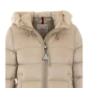 Moncler Suyenne Long Parka - Cream