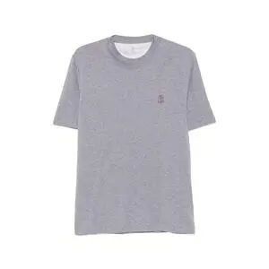 Brunello Cucinelli Grey T-shirts & Vests T-shirts - Gray