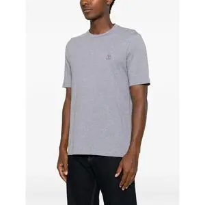 Brunello Cucinelli Grey T-shirts & Vests T-shirts