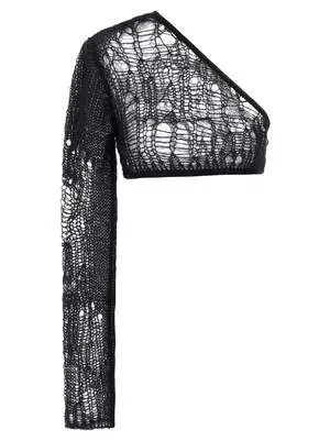 Rick Owens Spider Ziggy Top - Black
