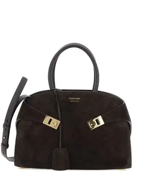 FERRAGAMO Hug Small Leather Handbag - Multicolor