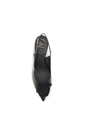 ROGER VIVIER Rose Vivier Slingback Pumps