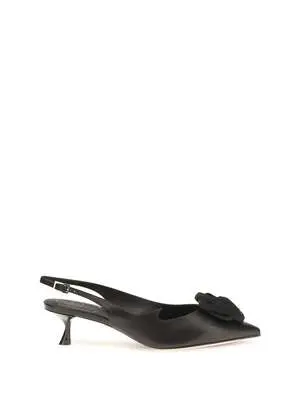 ROGER VIVIER Rose Vivier Slingback Pumps - Black