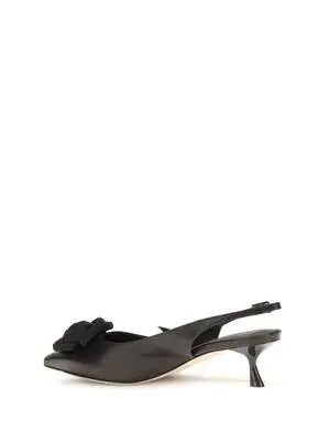 ROGER VIVIER Rose Vivier Slingback Pumps - Black
