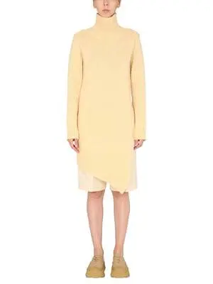 JIL SANDER Long Asymmetric Sweater
