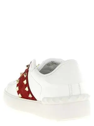 Valentino Garavani Rockstud Untitled Sneakers - Red