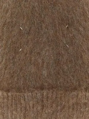 MAISON MARGIELA Four Stitches' Cap - Brown