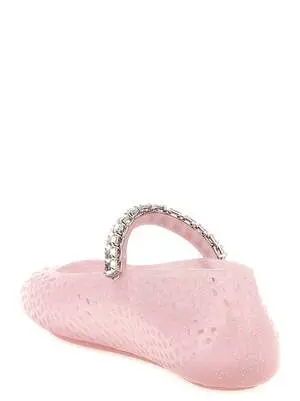 JIMMY CHOO Jelly Ballet Flats - Pink