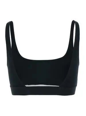 TOM FORD Modal Stretch Bralette With Contrasting Logo Print