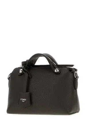 Fendi Dark Leather Mini The Way Soft Handbag - Brown