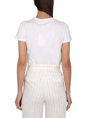 Max Mara Logo Embroidery T-shirt