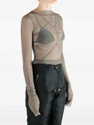 Rick Owens Semi-sheer Top