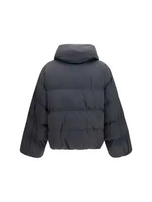 Balmain Padded High-neck Jacket