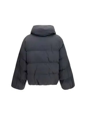 Balmain Padded High-neck Jacket - Black