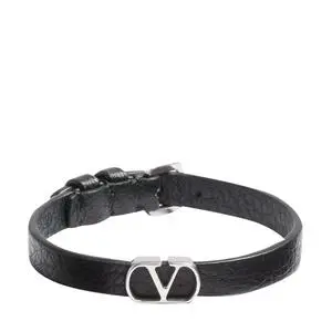 Valentino Garavani Vlogo Signature Bracelet - Black