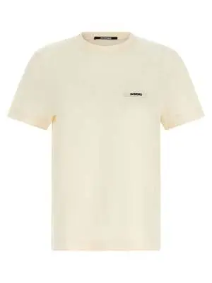 Jacquemus Le T-shirt Gros-grain' T-shirt - Cream