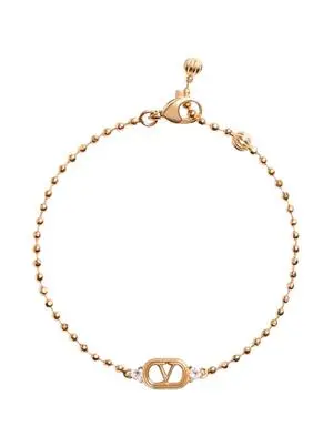 Valentino Garavani Vlogo Brass Bracelet - Multicolor