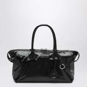 Miu Miu Glossy Leather Handbag - Black