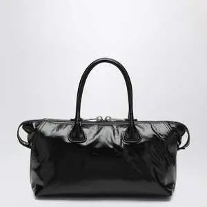 Miu Miu Glossy Leather Handbag - Black